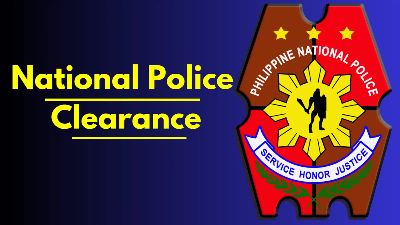 Police Clearance | National Police Clearance in Philippine